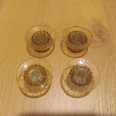 Set of Four 1960's Kay/Guild Control Knobs! Two Volume, Two | Reverb