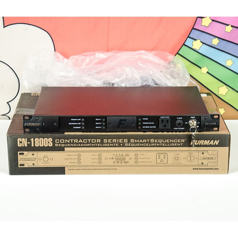 Used Furman CN-1800S Power Conditioner & Sequencer, Box | Reverb