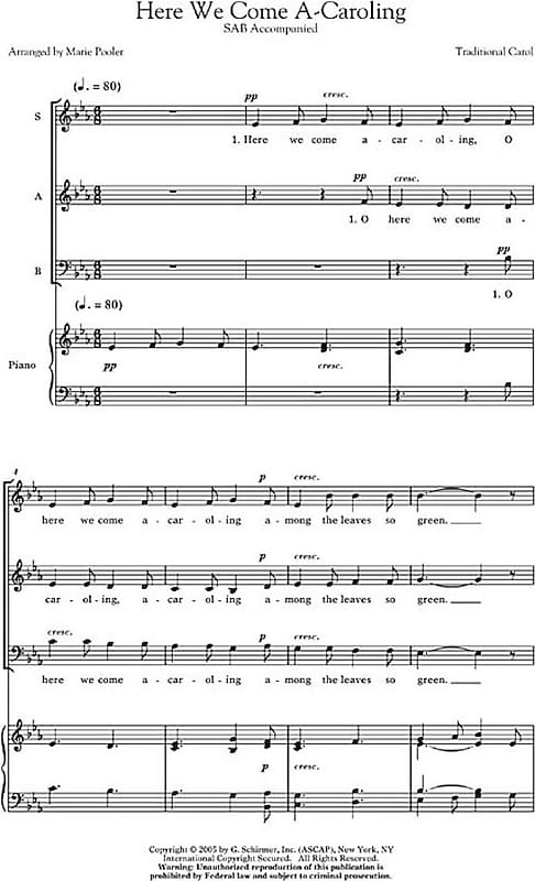 Here We Come A-Caroling | Reverb