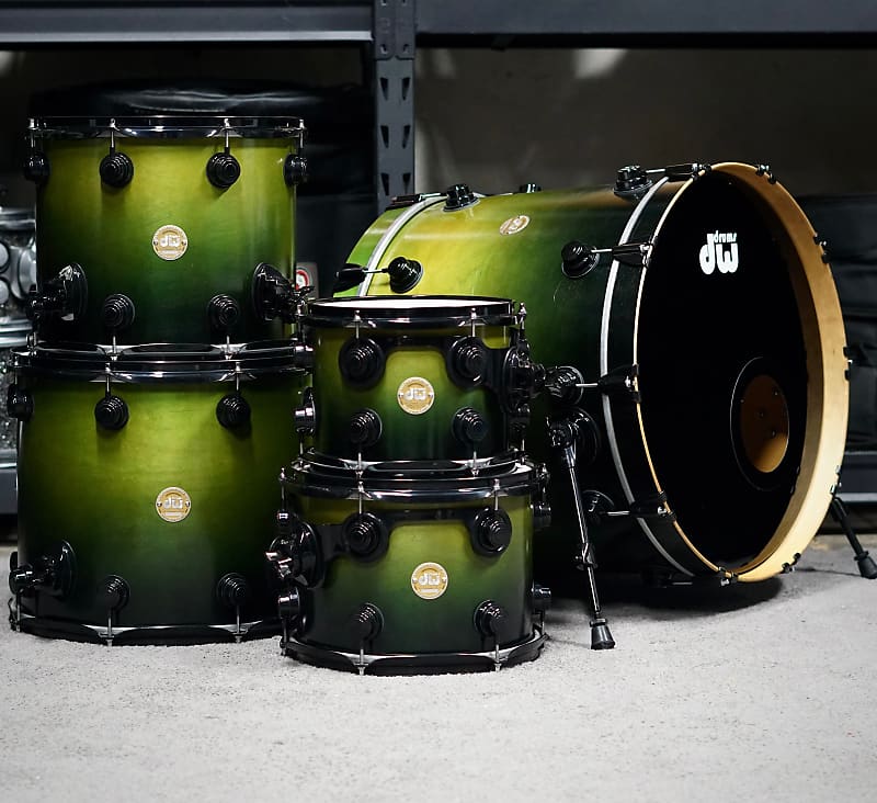 DW Collector's Series 5 Piece Drum Set - 10/12/14/16/22 | Reverb
