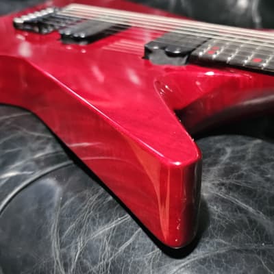 Kiesel Hyperdrive Multiscale 7 String 2021 - Crimson Red | Reverb