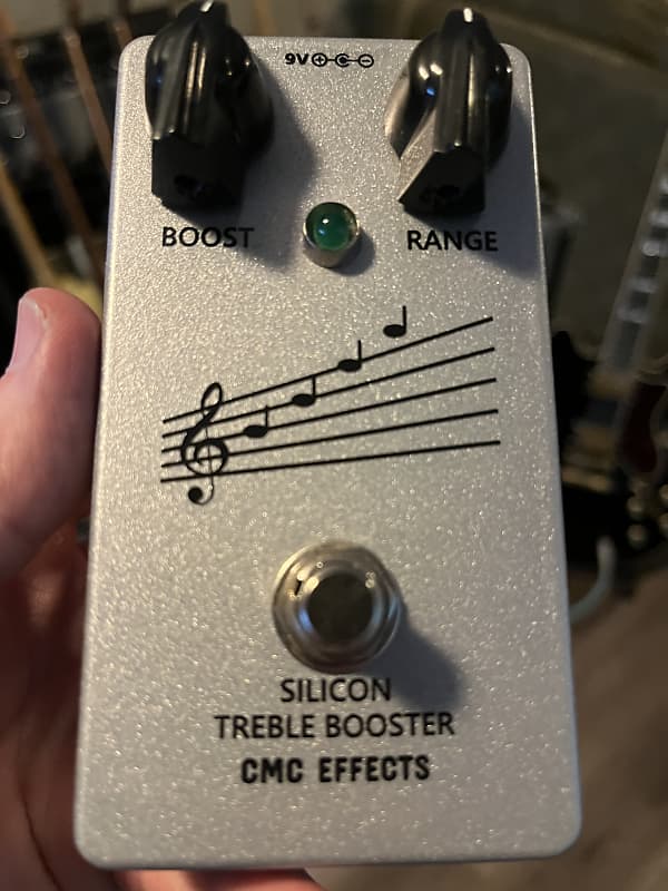 Rangemaster Silicon Treble Booster 2022 - Silver | Reverb