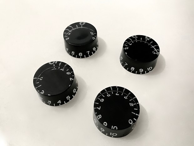 1981 Gibson Les Paul Speed Knobs Black | Reverb UK