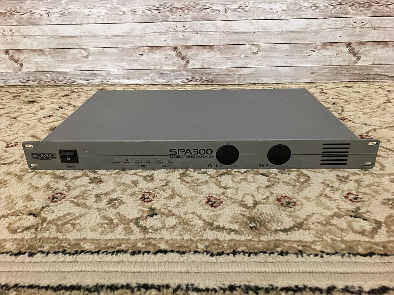 Used Crate SPA300 Stereo Power Amp | Reverb