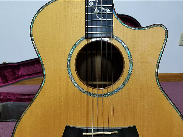 Taylor 914c with Cindy Inlay – Engelmann / Rosewood + Pickup | Reverb