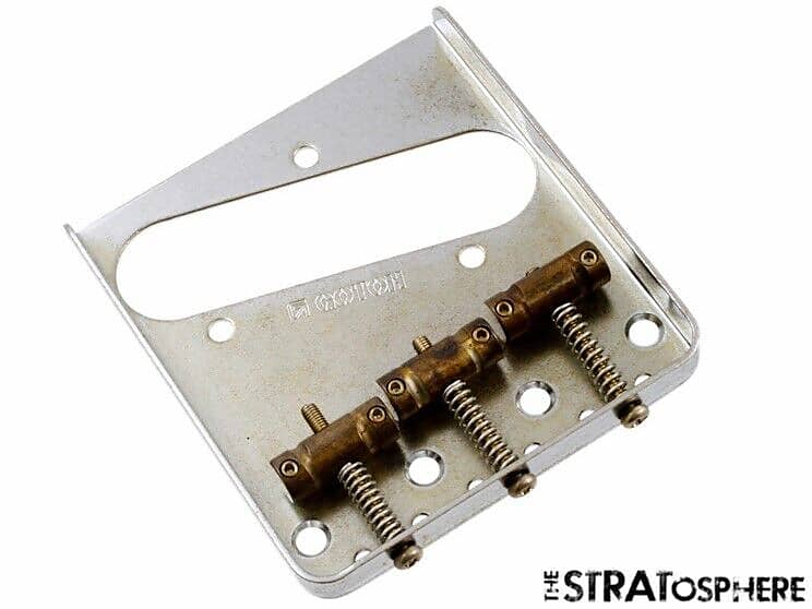 NEW Gotoh Aged Relic BRIDGE for Fender Telecaster Tele | Reverb