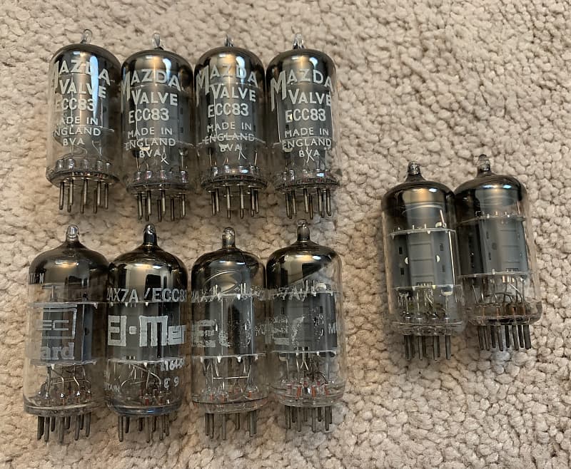(10) Mullard (‘50/‘60s) ECC83 (I61/I63) & More! | Reverb