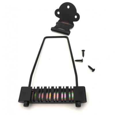 Black 12 String Trapeze Tailpiece | Reverb