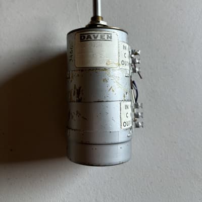 Vintage Daven SPEC 9754 600/600 ohm ladder pot dual-gang | Reverb