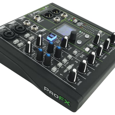 Mackie ProFX6v3+ 6-Channel Analog Mixer w/Enhanced FX/USB | Reverb
