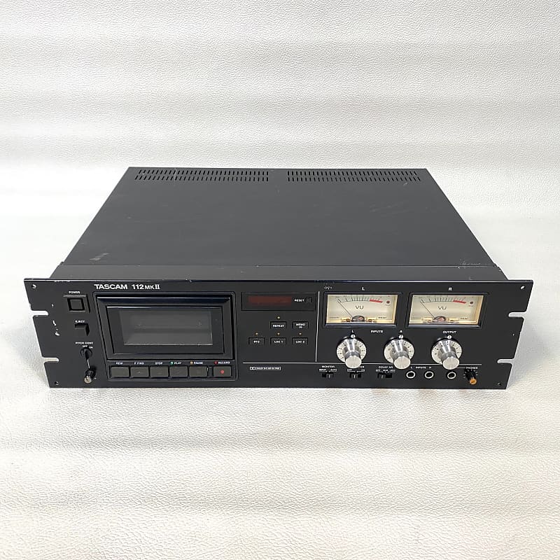 Tascam 112 MKII Vintage 3-Head Cassette Deck Recorder | Reverb
