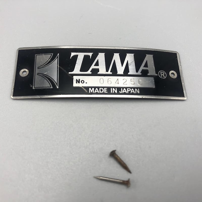 Tama Imperialstar Superstar Concert Tom Drum Badge Japan | Reverb