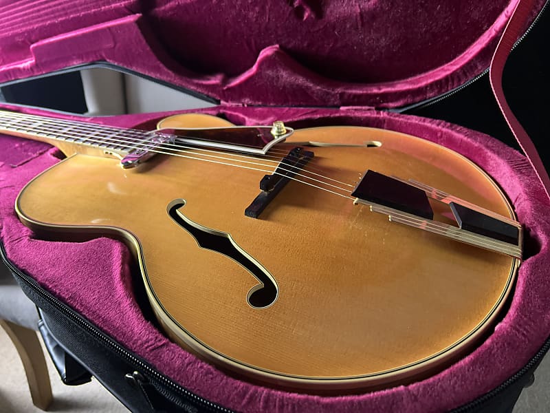 Mark Campellone Special Archtop 17" Quilted Maple DeArmond | Reverb