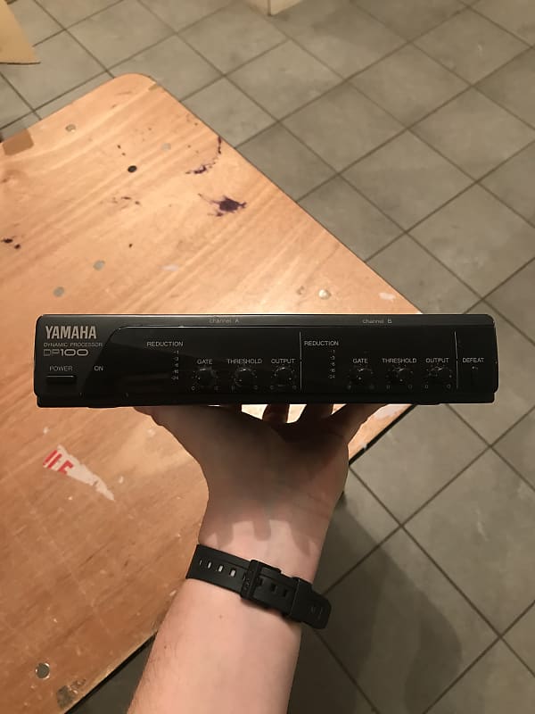 Yamaha DP100 Dynamic Processor Black | Reverb UK