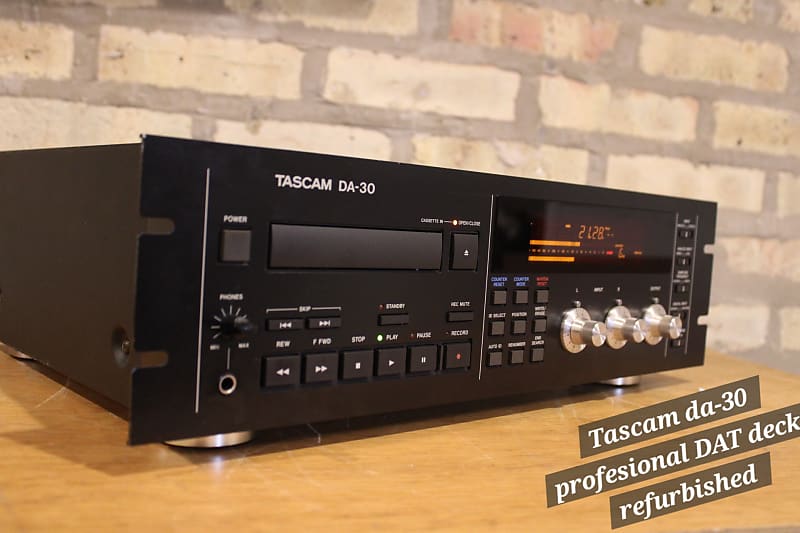 Tascam DA-30 professional DAT deck serviced fully functional | Reverb