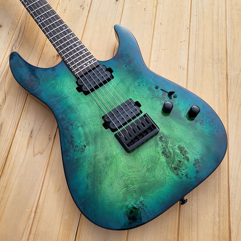 Schecter CR-6, Aquaburst, 848 | Reverb