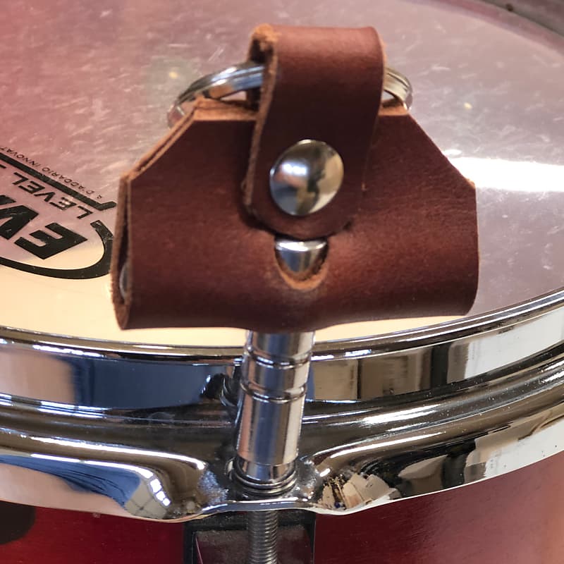 Smackpac Leather drum key chain 2021 Authentic leather | Reverb