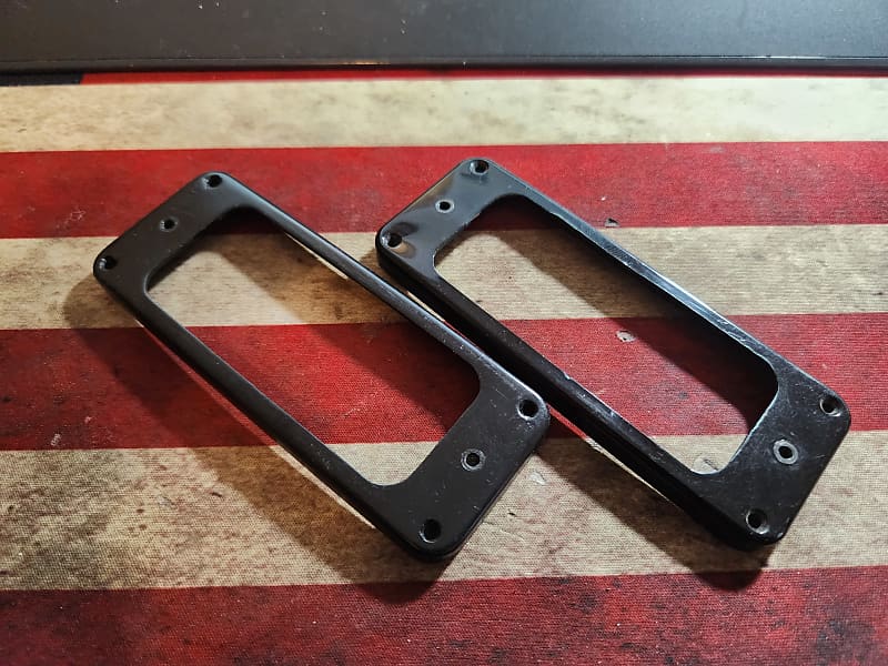 Gibson Sg Pro Pickup Rings 1971 72 - Black | Reverb