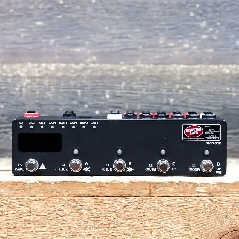 Disaster Area Designs DPC-5 Gen3 Programmable Bypass Switcher | Reverb
