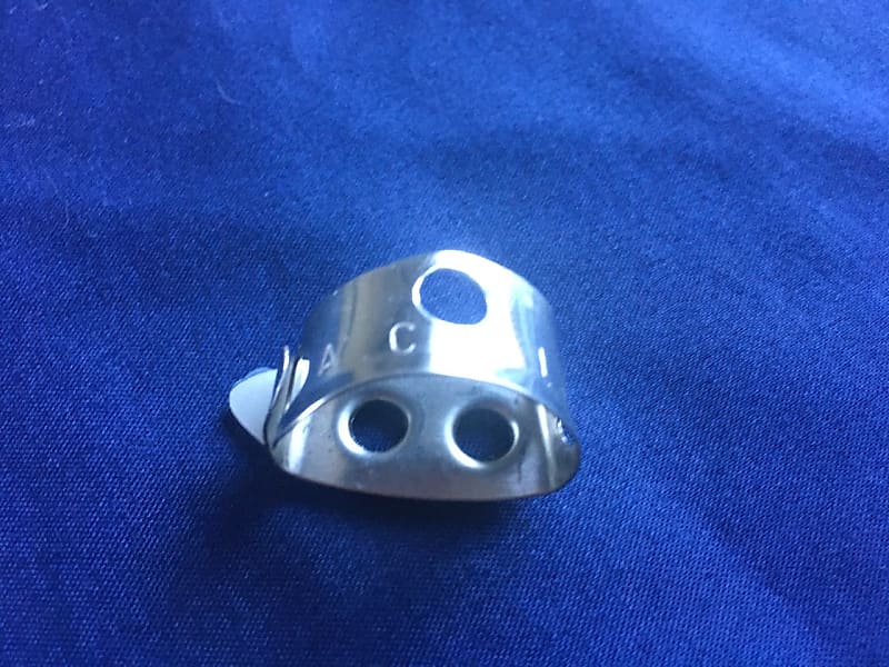 Acri Picks Stainless Steel Thumb Pick with Delrin 2019 | Reverb