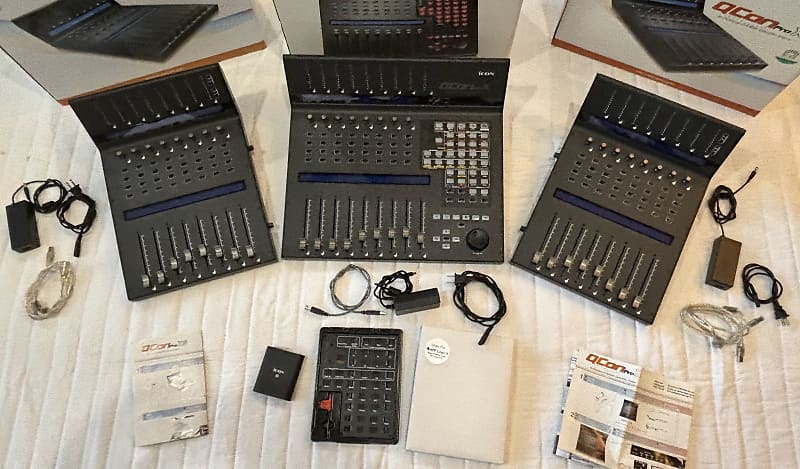 ICon QCon Pro X DAW Control Surface with 2- Pro XS Extenders | Reverb