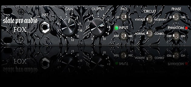 Slate Pro Audio Fox Mic Pre - Ex Demo Unit- As New | Reverb España