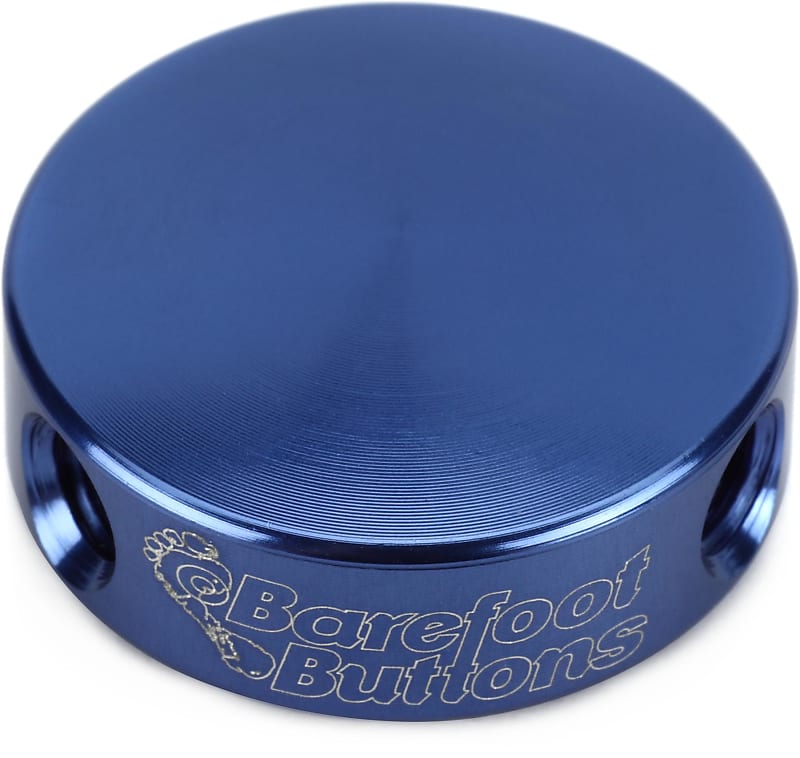 Barefoot Buttons V1 Mini Footswitch Cap - Dark Blue (3-pack) | Reverb