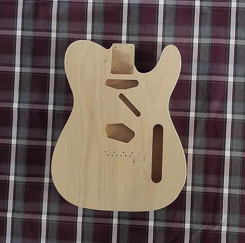 Woodtech Routing - 2 pc Alder Telecaster Body - Unfinished | Reverb