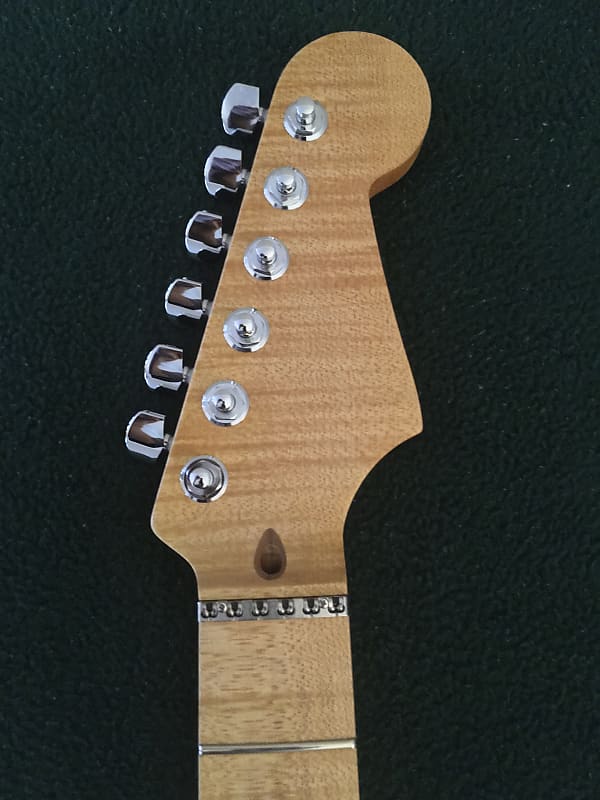 Musikraft guitar neck Custom order Deluxe Stratocaster 2019 | Reverb