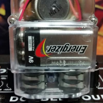 Smokey Amps Mini Amplifier, 9V Battery Operated, Clear | Reverb