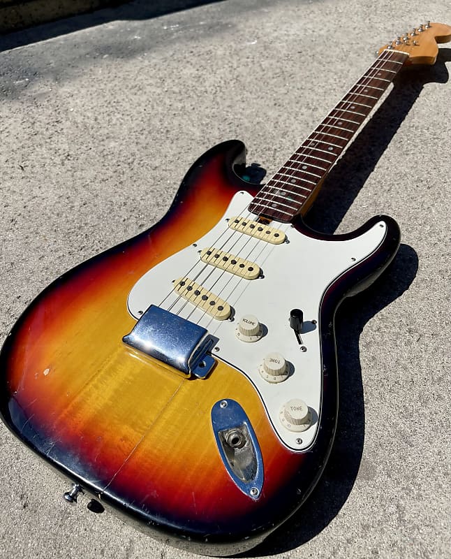 Elk CR-490 Vintage 70s Lawsuit Japan Stratocaster | Reverb