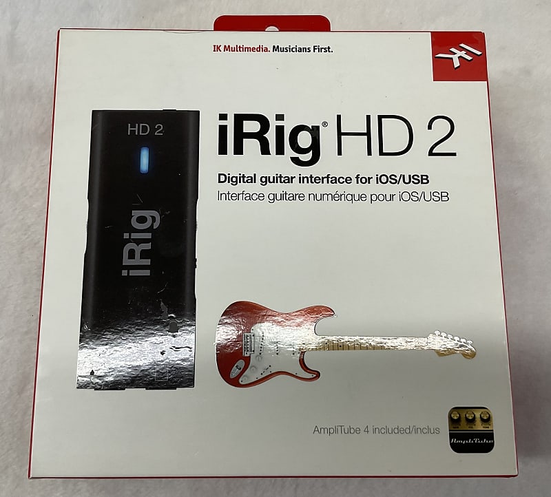 IK Multimedia iRig HD 2 Mobile USB Guitar Interface | Reverb