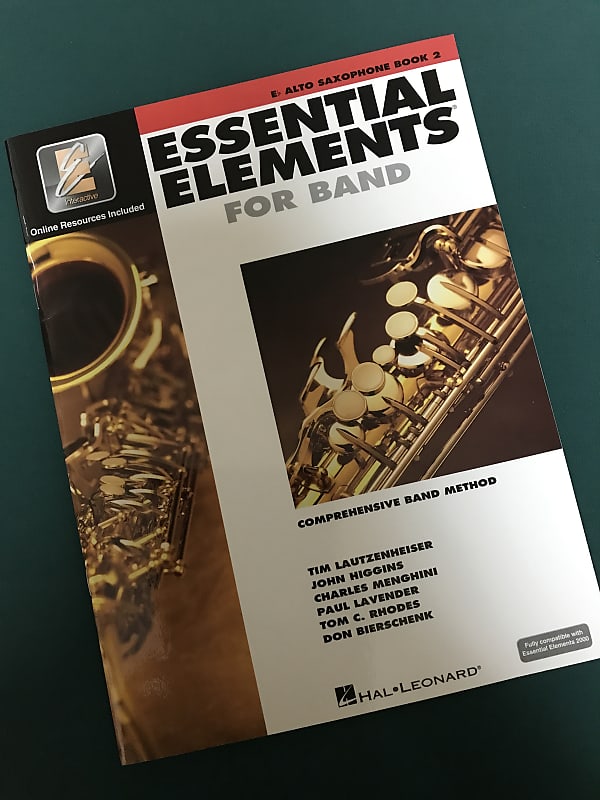 Essential Elements for Band: Eb Alto Saxophone Book 2 | Reverb Essential Elements for Band: Eb Alto Saxophone Book 2 | Reverb
