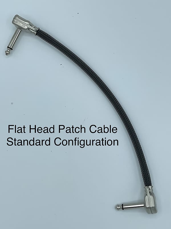 Vine Cable 9 inch Flat Head Right Angle Patch Cable - | Reverb