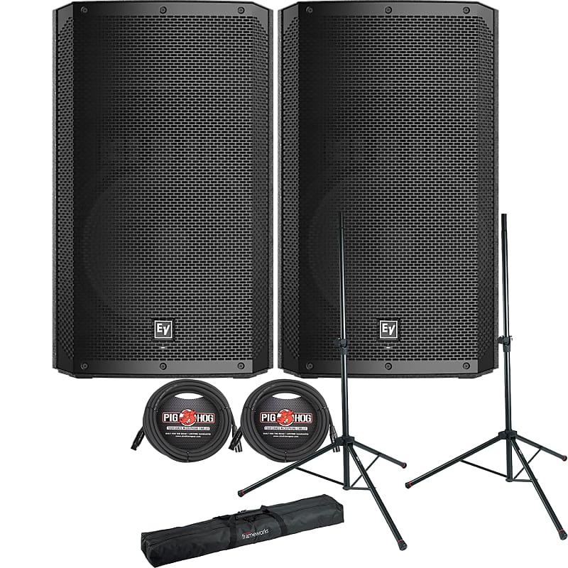 EV Electro Voice ELX200-15P 15" 2-Way Powered Speakers (Pair) | Reverb