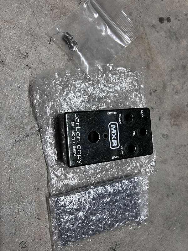 Mxr Carbon copy enclosure + parts | Reverb
