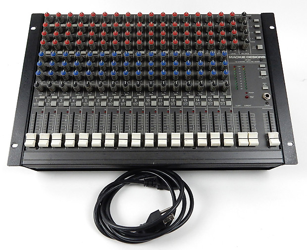 Mackie Designs CR 1604 16 Channel mic / line mixing | Reverb UK