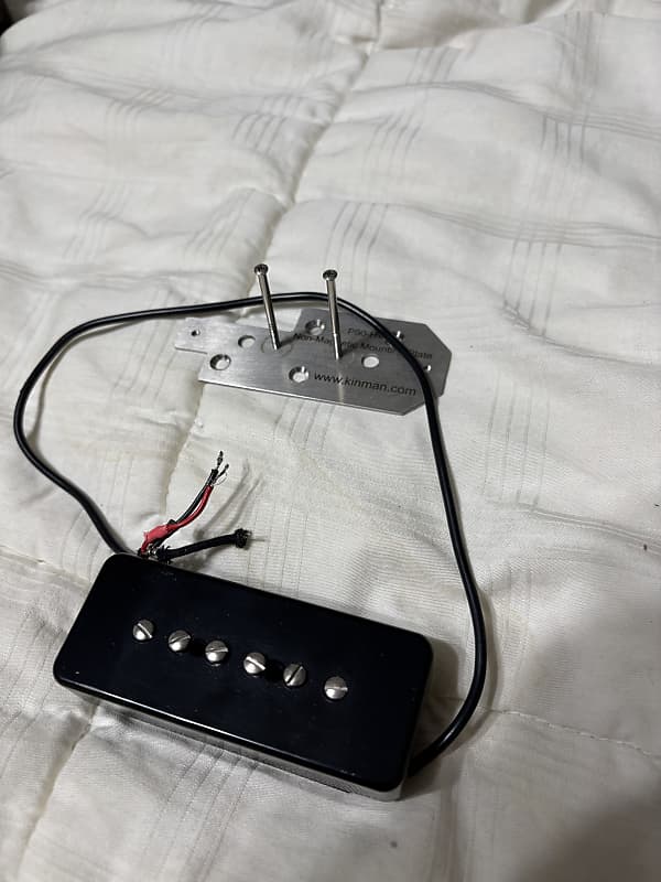 Kinman C&B Neck P90 2010s - Black | Reverb