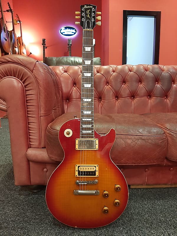 Burny RLG-60 1984 Cherry Sunburst | Reverb