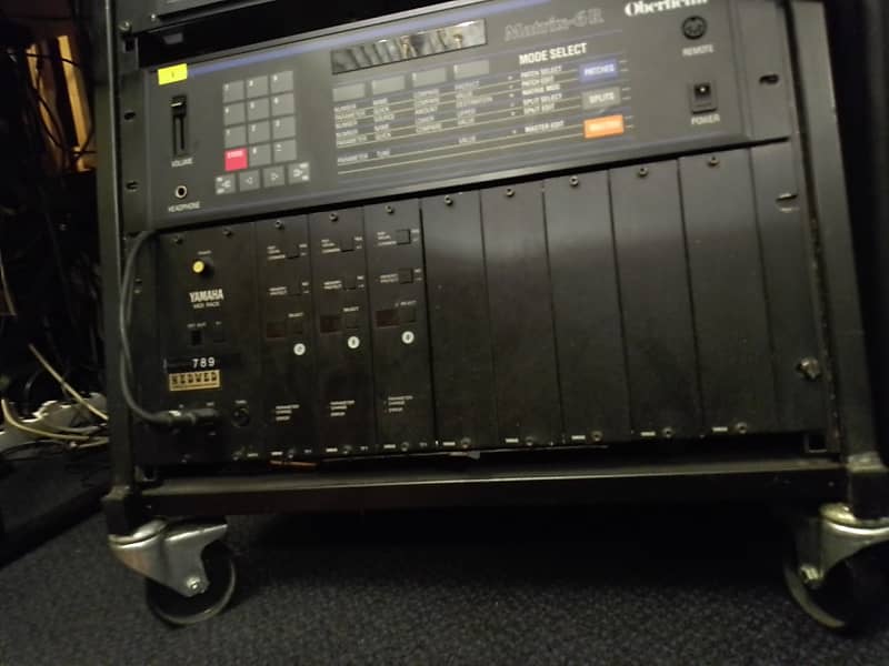 Yamaha Midi Rack inkl 3 TF1 ( Dx7) modules 1980 - Black | Reverb