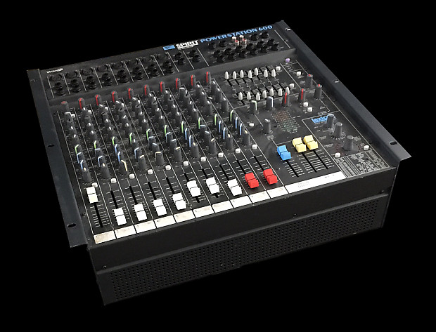 Soundcraft Spirit Powerstation 600 PA powered mixer w effects | Reverb
