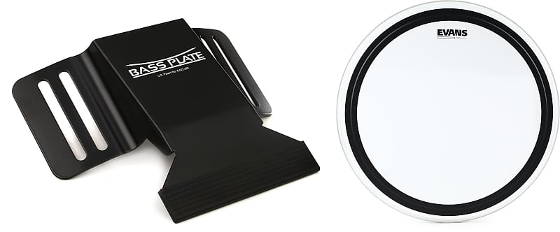 Bass Plate BP-22 Bass Pedal Docking Plate - 22" Bundle with | Reverb