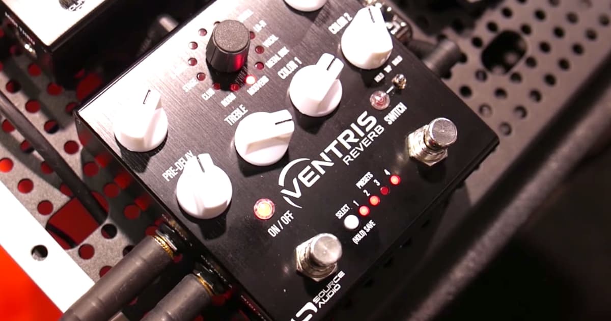First Listen: Source Audio Ventris at NAMM 2017 | Reverb News