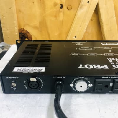 Samson Powerbrite Pro7 Rack Mount Power Conditioner - Read | Reverb