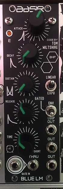 Blue Lantern Simple ADSR Envelope Generator for Eurorack | Reverb