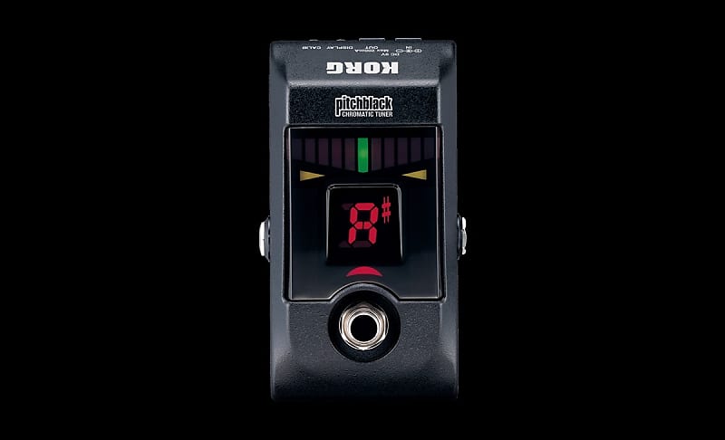 Korg Pitchblack Tuner - Black | Reverb