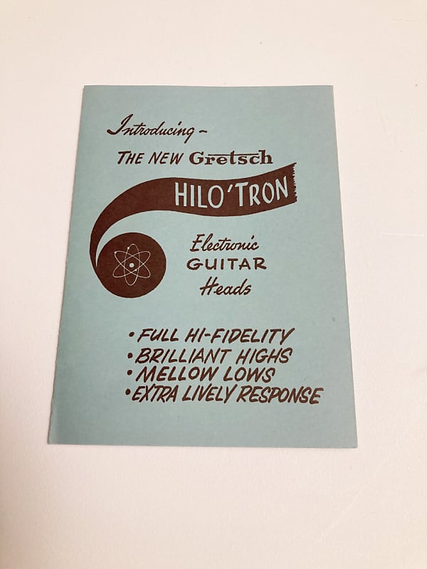 Gretsch 60s Hilo'tron Pickup Pickups Hang tag Hilotron Hilo | Reverb