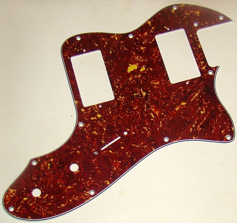 Pickguard for Telecaster Thinline '72 Reissue, Red Tortoise | Reverb