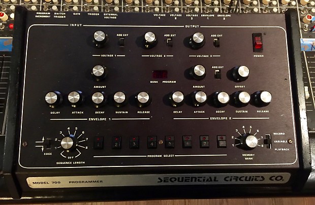 Sequential Circuits Model 700 Programmer vintage analog | Reverb