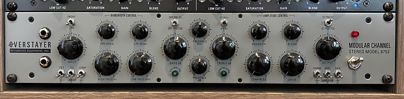 Overstayer Stereo Model 8752 Modular Channel - Line & | Reverb